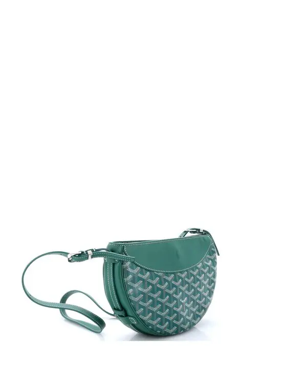 Goyard Hirondelle Shoulder Bag Coated Canvas And Leather
