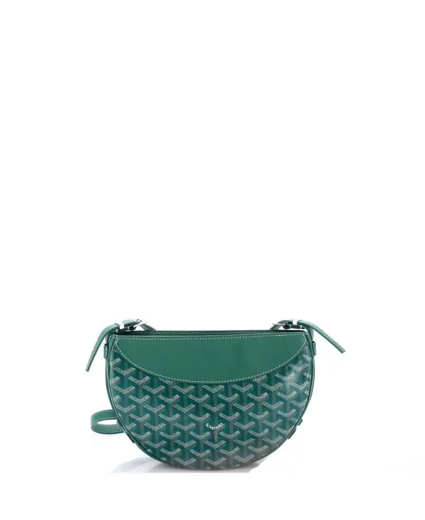 Goyard Hirondelle Shoulder Bag Coated Canvas And Leather