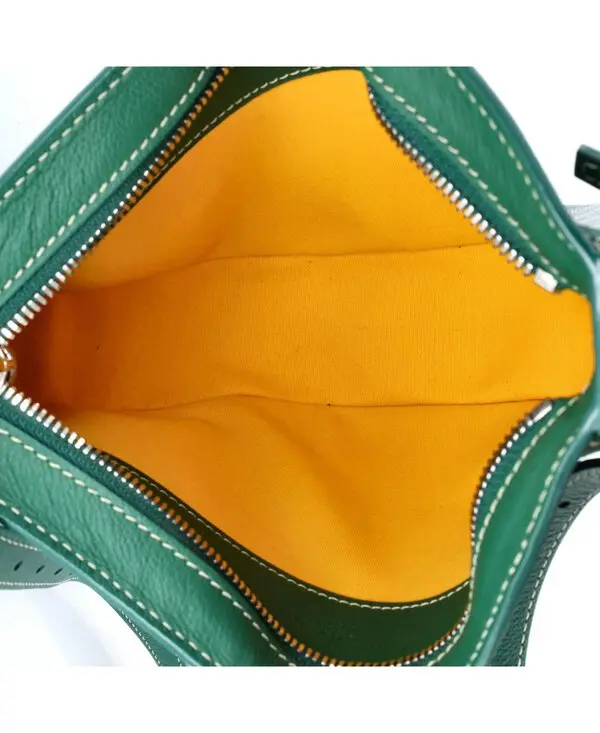 Goyard Hirondelle Shoulder Bag Coated Canvas And Leather