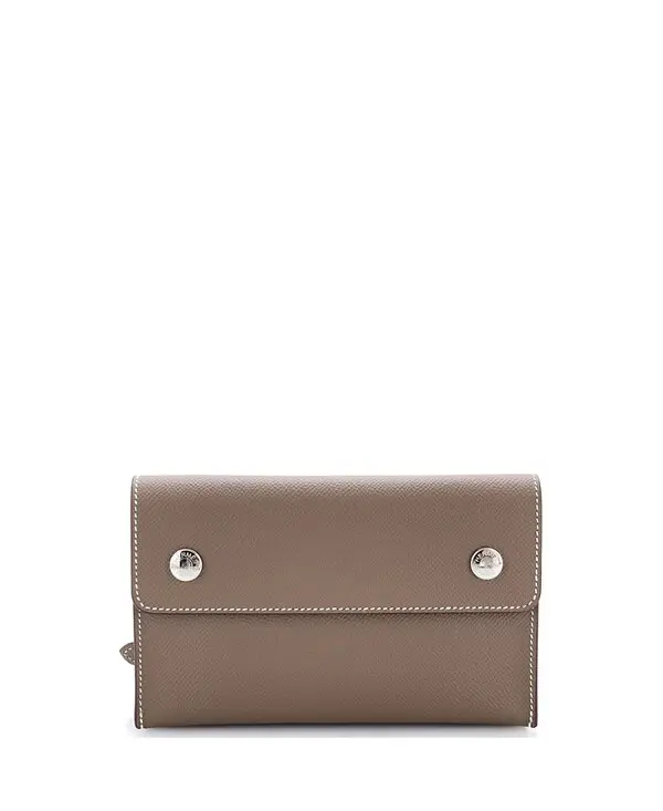 Hermès Hermesnap Epsom Leather Wallet Bag