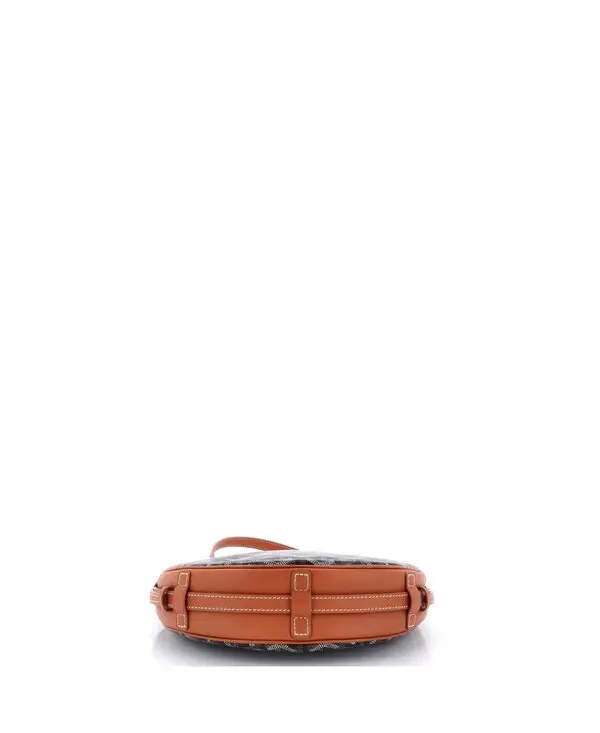 Goyard Hirondelle Shoulder Bag Coated Canvas And Leather