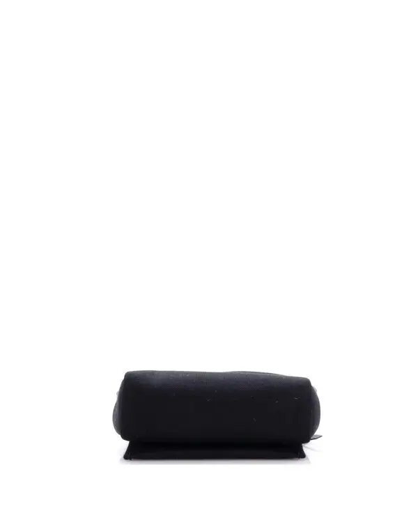 Hermès Herbag Zip Canvas & Leather Shoulder Bag