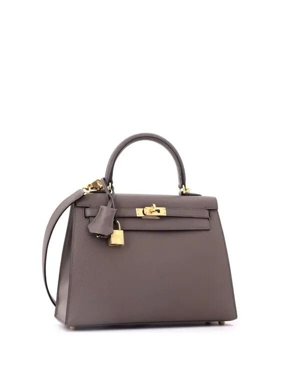 Hermès Kelly 25 Epsom Leather Gold Hardware Handbag