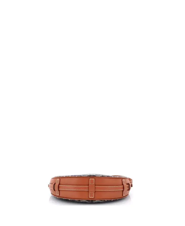 Goyard Hirondelle Shoulder Bag Coated Canvas And Leather