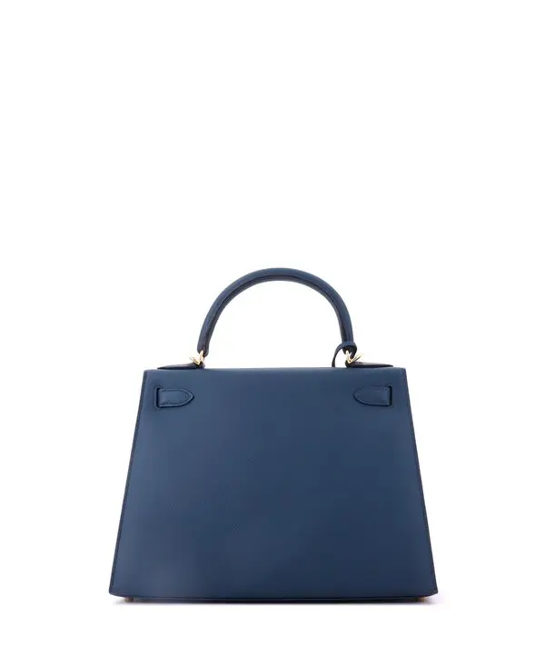 Hermès Kelly 28 Epsom Leather Satchel With Gold Tone Hardware