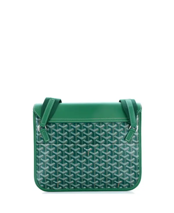 Goyard Coursier Messenger Bag Coated Canvas And Leather