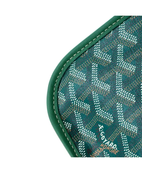 Goyard Coursier Messenger Bag Coated Canvas And Leather
