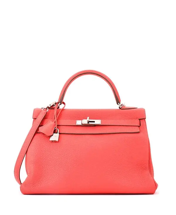Hermès Kelly 32 Leather Handbag