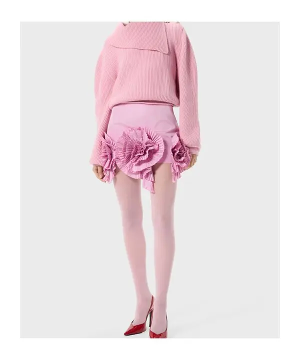 Blumarine Wool Jumper With Sailor Collar And Buttons