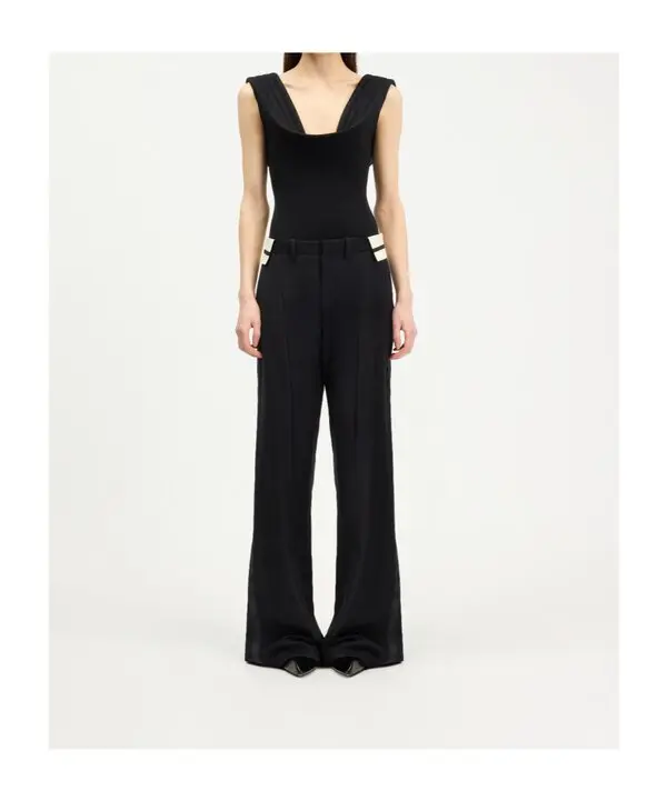 JEAN PAUL GAULTIER Casual Trousers With Belt Loops