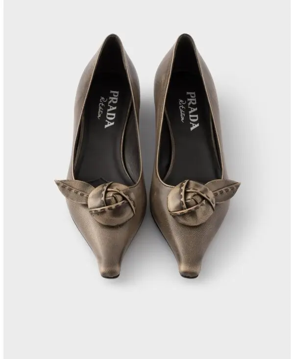 Prada Leather Ballerinas