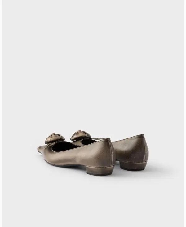 Prada Leather Ballerinas