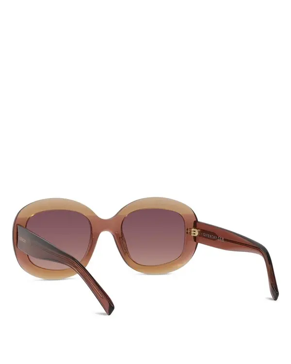 Givenchy Geometric Sunglasses, 52mm - Pink/violet