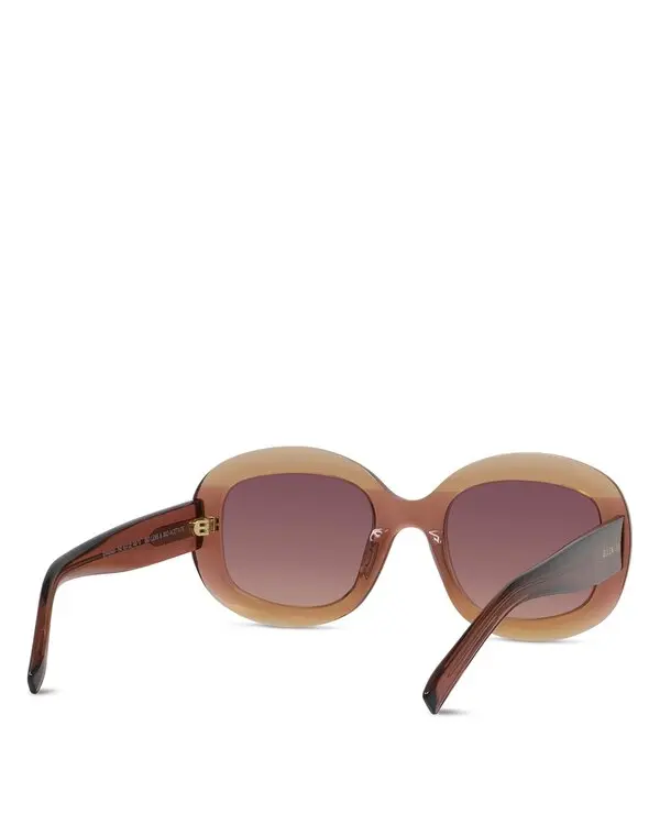 Givenchy Geometric Sunglasses, 52mm - Pink/violet