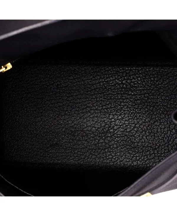 Hermès Kelly 25 Togo Leather Gold Tone Hardware Handbag