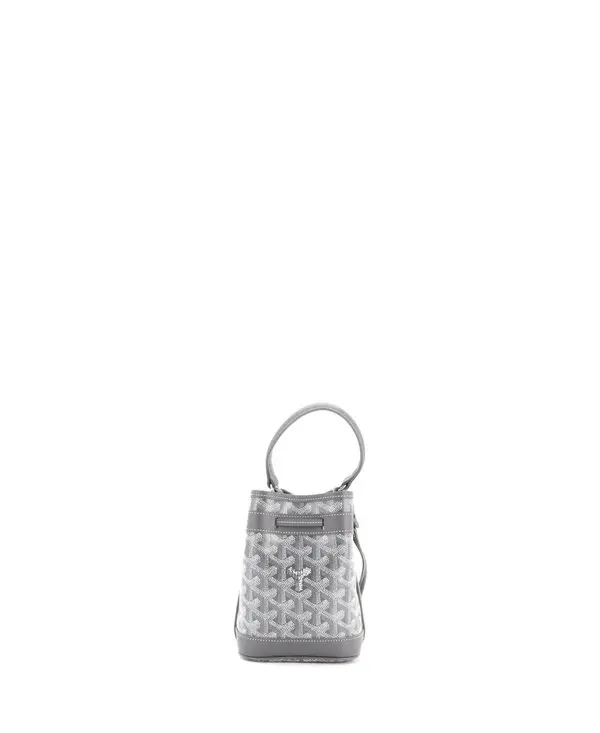 Goyard Petit Flot Bucket Bag Coated Canvas