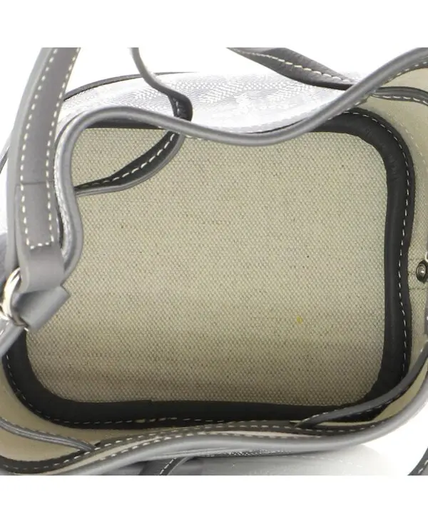 Goyard Petit Flot Bucket Bag Coated Canvas