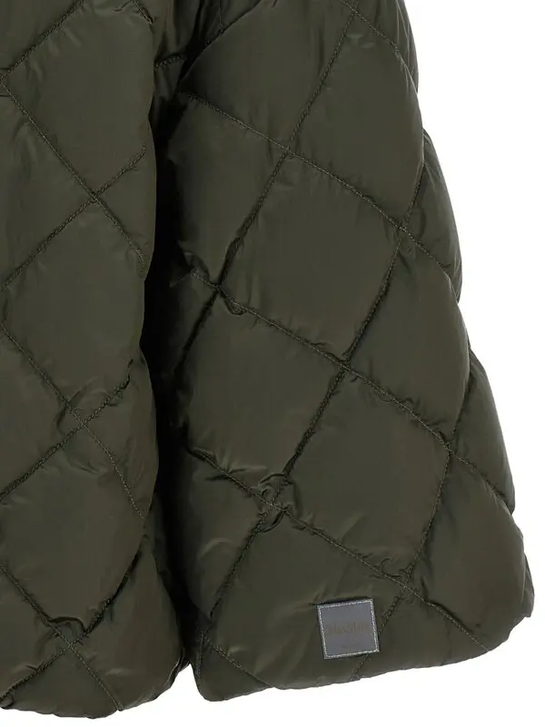 Max Mara Zip-up Quilted Jacket