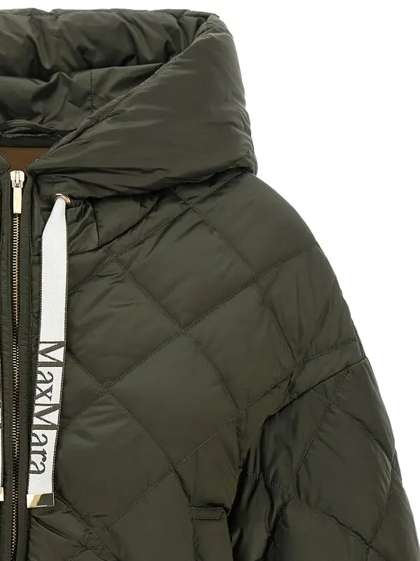 Max Mara Zip-up Quilted Jacket