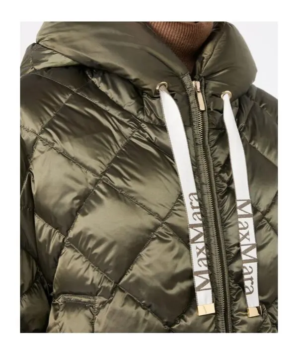 Max Mara Zip-up Quilted Jacket