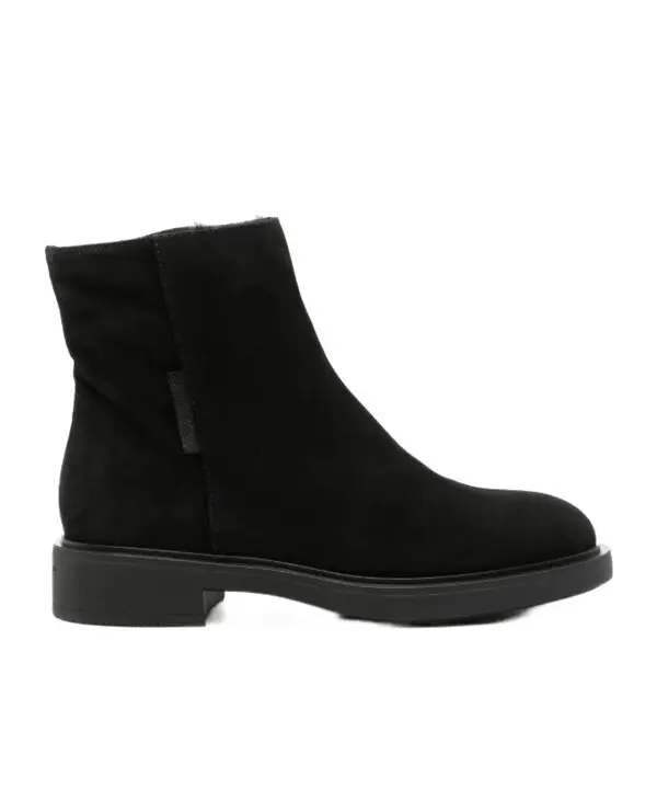 GIANVITO ROSSI Shearling-lining Suede Boots