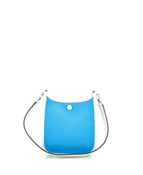 Hermès Neo Evelyne Canvas & Leather Crossbody