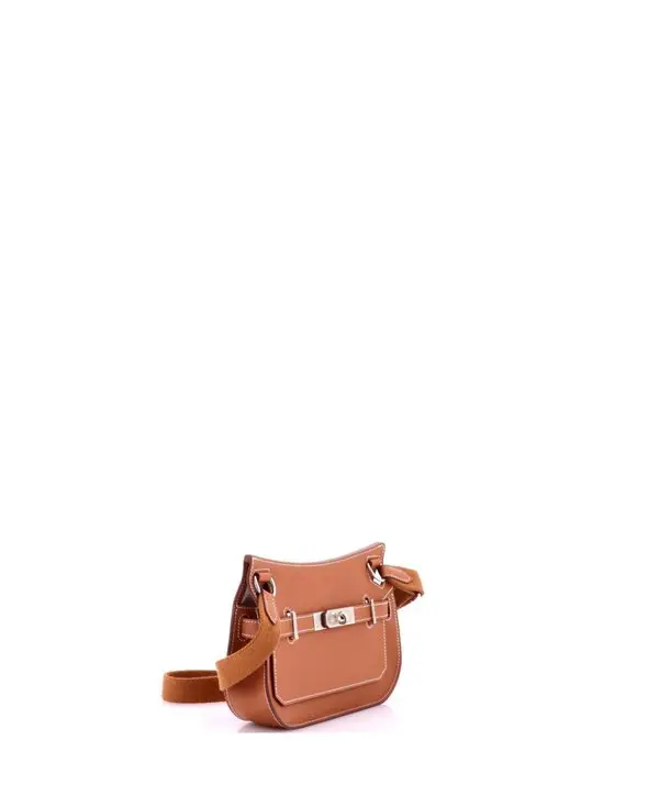 Hermès Jypsiere Evercolor Leather Bag