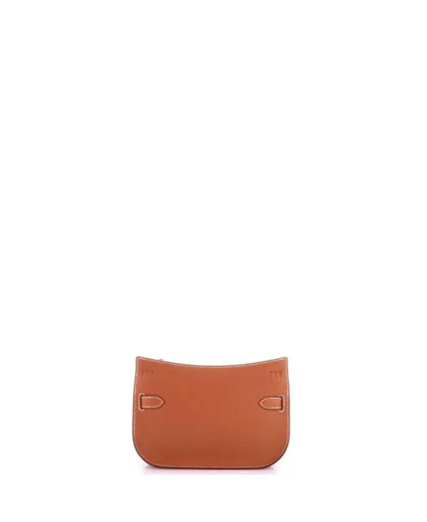 Hermès Jypsiere Evercolor Leather Bag