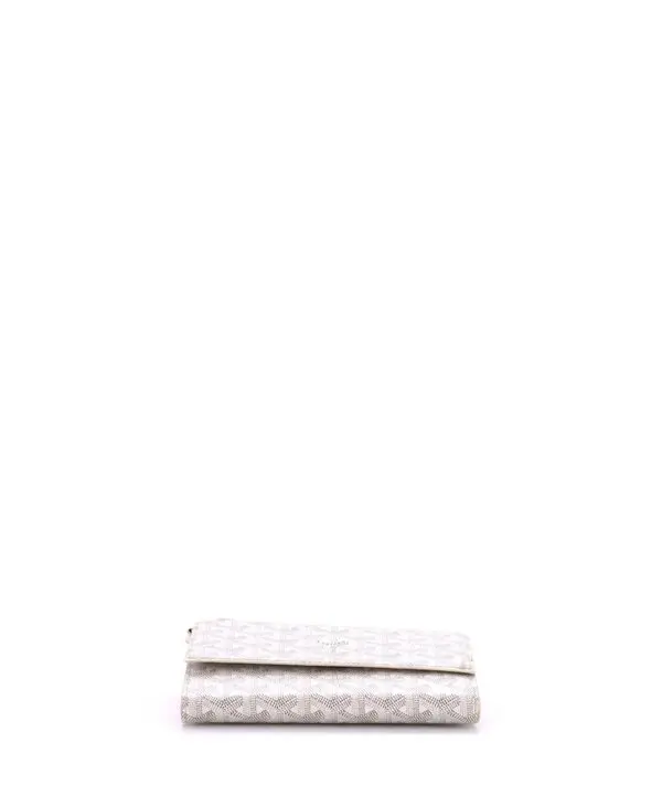 Goyard Varenne Continental Wallet With Strap Coated Canvas