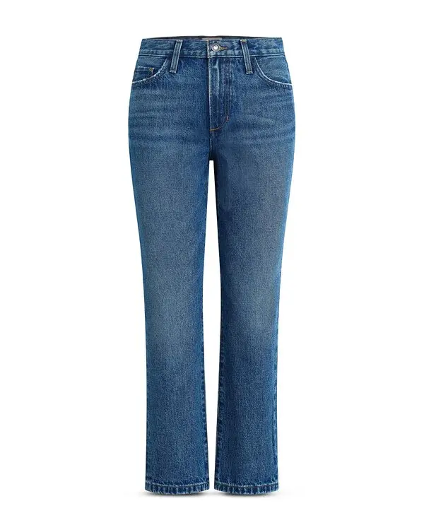 FAVORITE DAUGHTER The Dot Mid Rise Straight Ankle Jeans