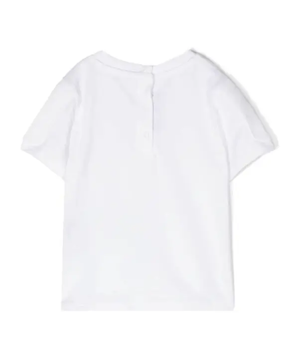 Balmain Flocked-logo Cotton T-shirt