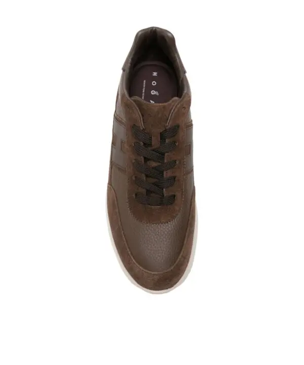 Hogan Logo Patch Low-top Sneakers