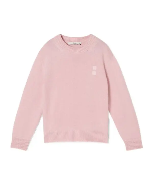 Fendi Cashmere Sweater With Embroidery