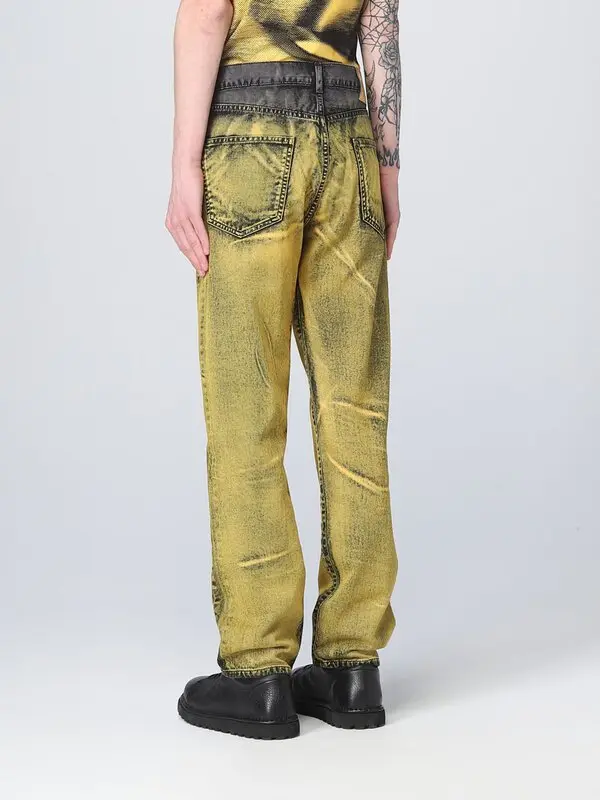 Moschino Belt Ring Denim Trousers