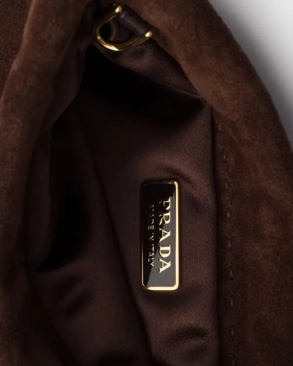 Prada Suede Smartphone Pouch