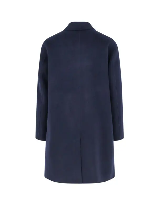 Aspesi Single-breasted Concealed-placket Coat