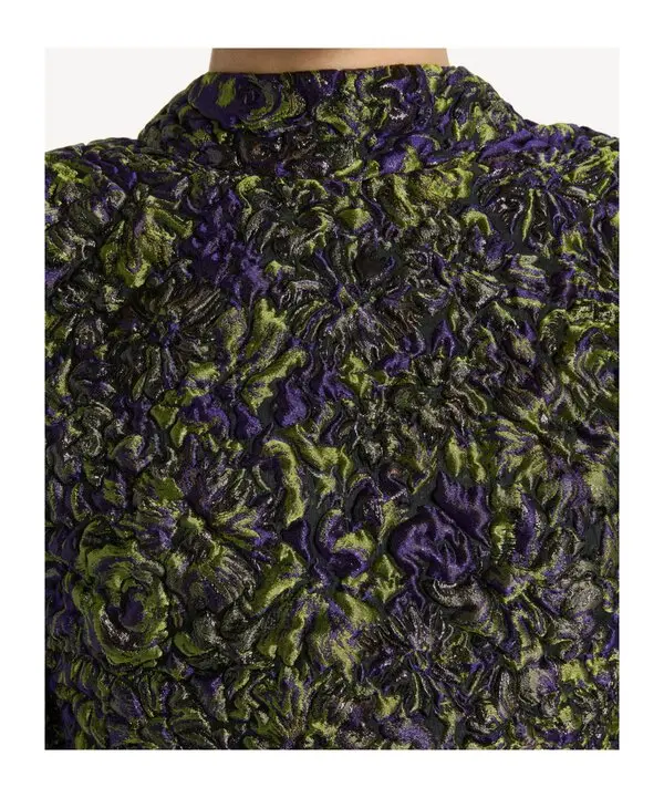 Balmain Cloqué Jacquard Dress