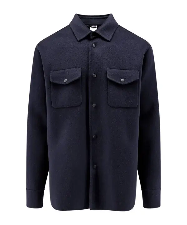 Aspesi Snap-button Overshirt Jacket