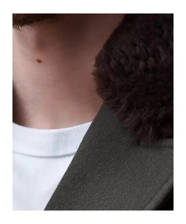 Dior Peacoat With Removable Collar