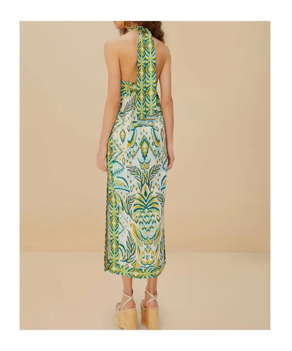 Farm Rio Tropical Tapestry Maxi Dress