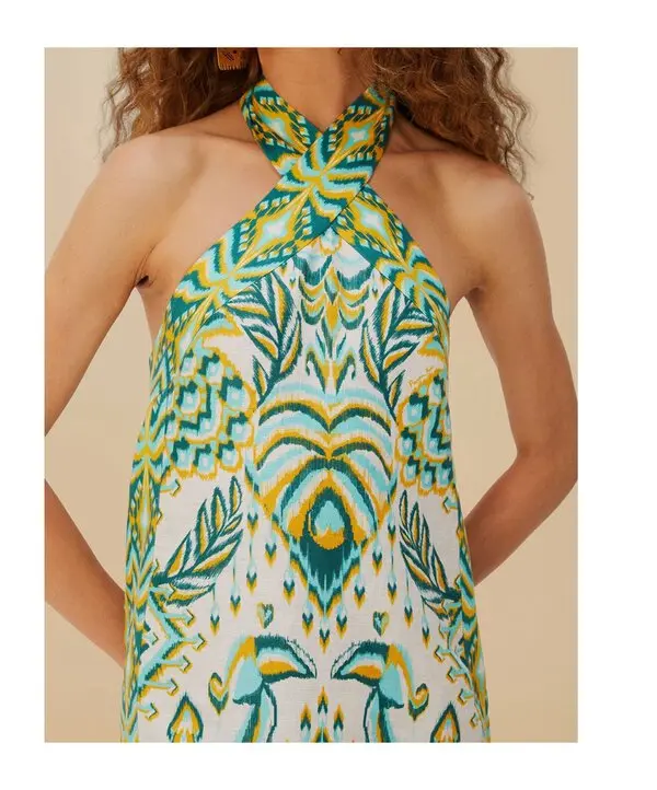Farm Rio Tropical Tapestry Maxi Dress