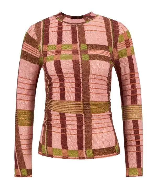 Farm Rio X Barbour Thalita Long-sleeves Top - Pink