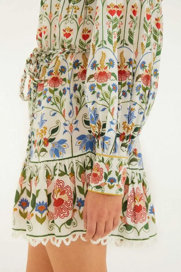 Farm Rio Floral Mini Dress