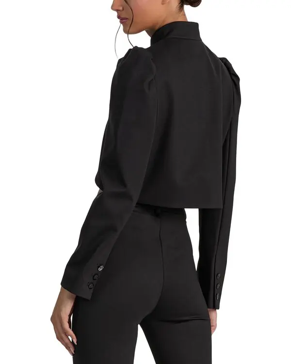 Alice + Olivia Ilaria Cropped Bow Jacket