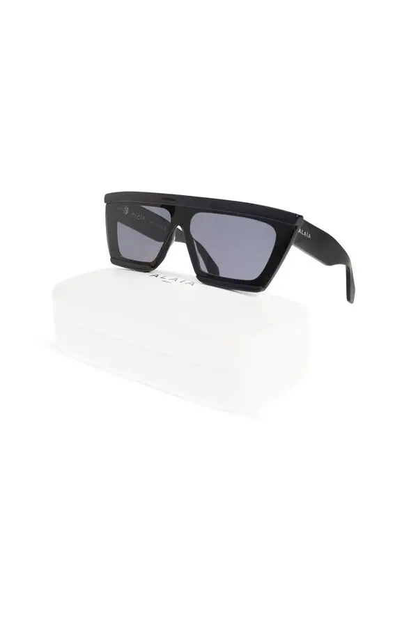 Alaïa Geometric Frame Sunglasses