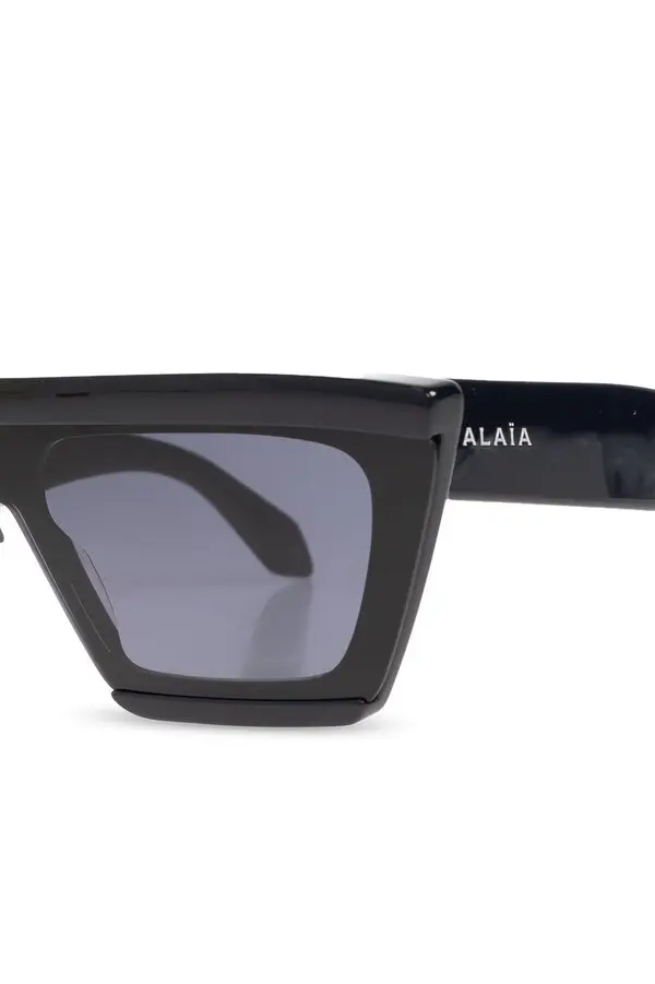 Alaïa Geometric Frame Sunglasses