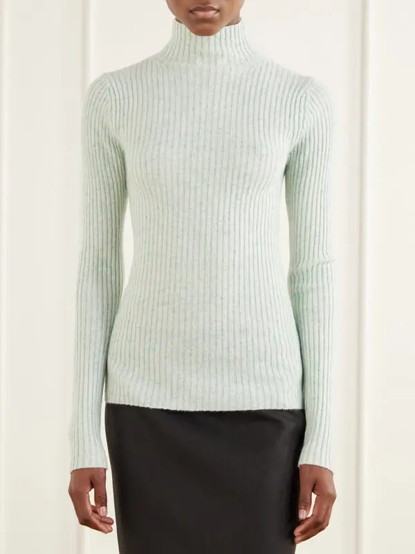 Auralee Long-sleeved Turtleneck Sweater