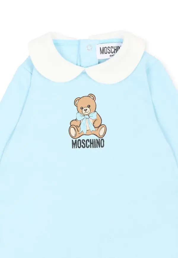 Moschino Logo-print Babygrow Set