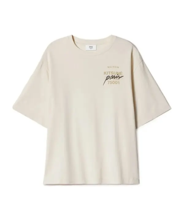 Maison Kitsuné Mmii Fox Head Oversize Tee-shirt