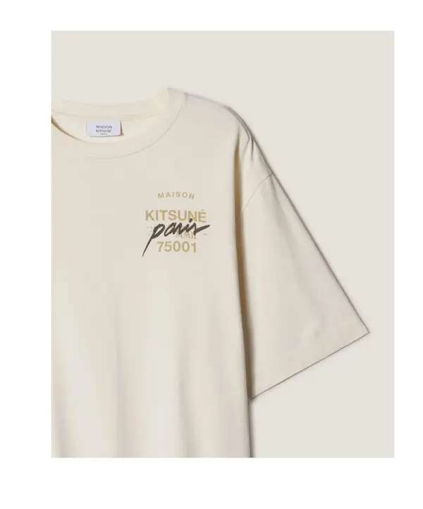 Maison Kitsuné Mmii Fox Head Oversize Tee-shirt